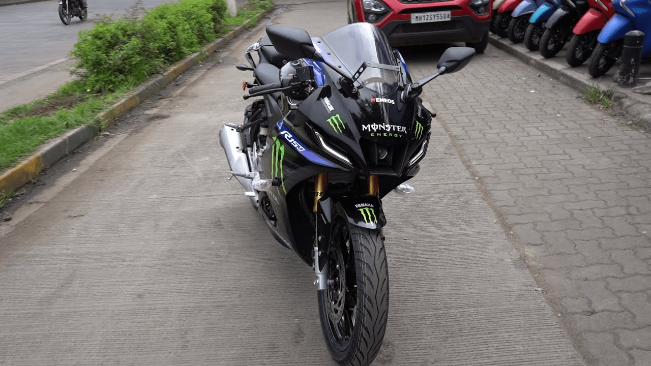 Yamaha R15M Monster Energy Edition Walkaround 😍🔥 | New Features | R15M ...