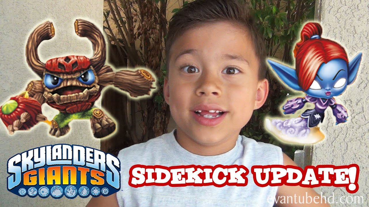 Skylanders Giants SIDEKICKS UPDATE!!! Waiting for BARKLEY & MINI-JINI ...