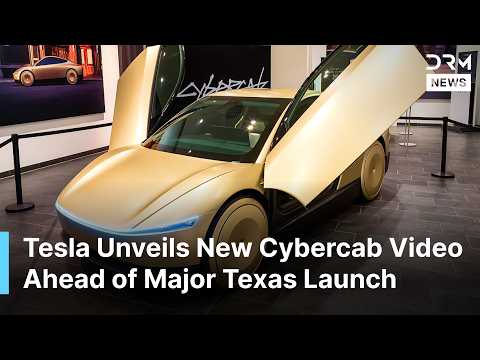 Tesla Unveils Golden Cybercab as Elon Musk Pushes Toward Fully Driverless Future | AI1N