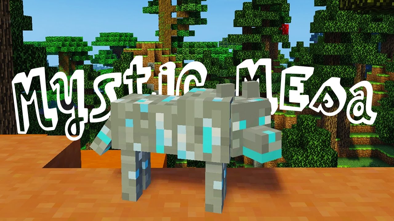Rare Diamond Ore Wolf! | Mystic Mesa Modded Minecraft (Ep.68) - YouTube