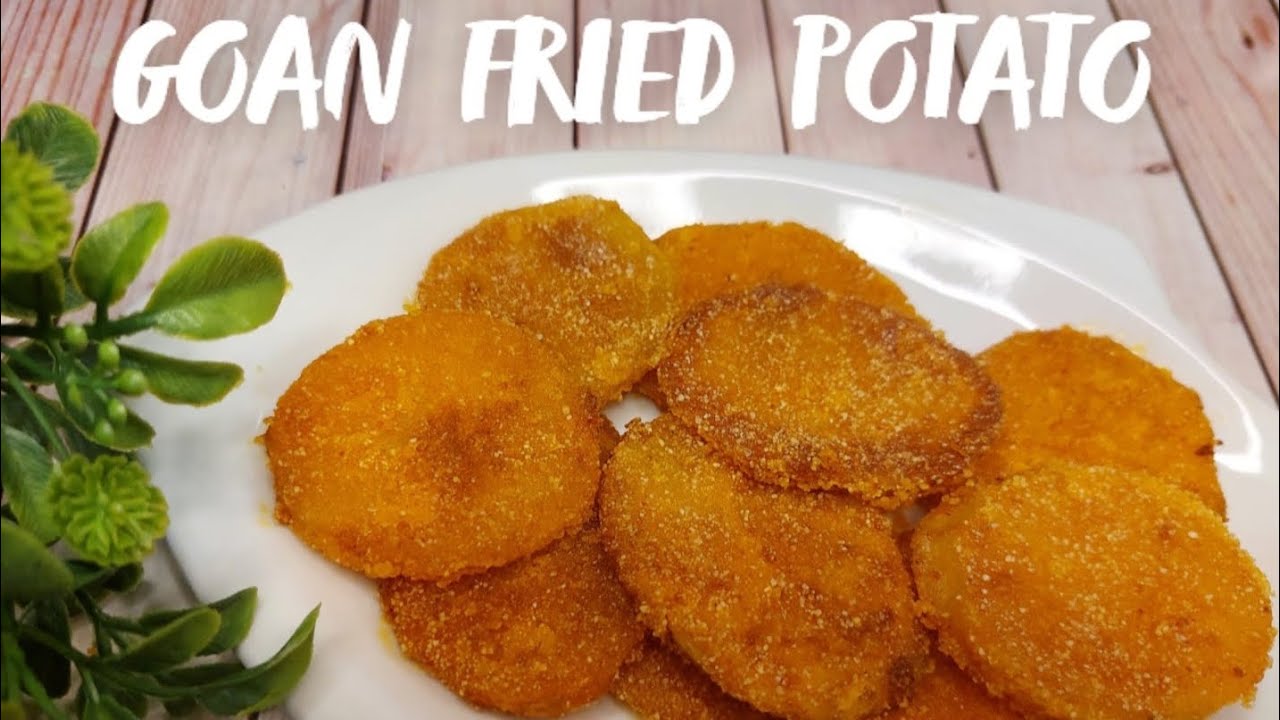 Fried Potato (Goan Style)/ Batata Kapa/ Crispy Potatoes - YouTube