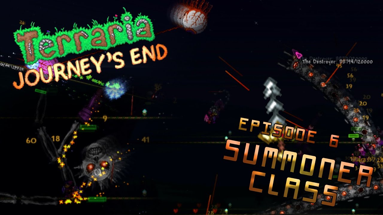 The Mechanical Trio! Terraria Journey's end! Summoner class. Episode 6 ...