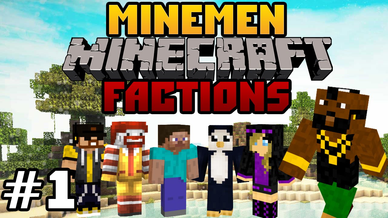 Minecraft Factions | JOIN THE MINEMEN SERVER!! - YouTube