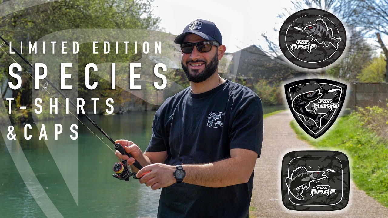 Fox Rage Limited Edition Species T-Shirts and Caps - YouTube