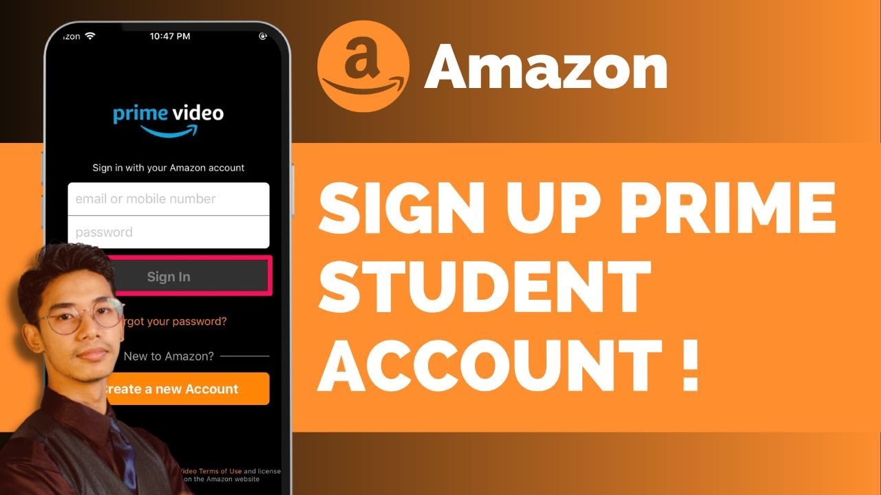 How To Sign Up For Amazon Prime Student Account (2024) ! - YouTube