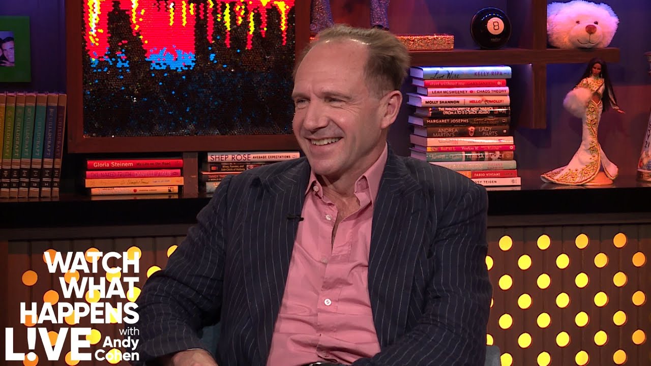 Ralph Fiennes Discusses What He Wore Underneath Voldemort’s Robe | WWHL ...