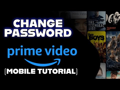How to Change Password in Amazon Prime Video 2025? - YouTube