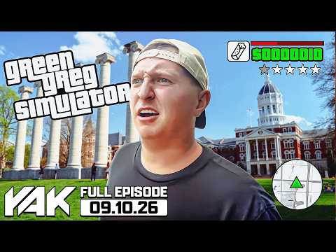 We Created The World's Greatest Video Game: Green Greg Simulator | The Yak 9-10-26