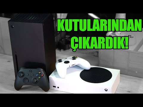 YENİ NESİL KONSOLLAR KUTULARINDAN ÇIKIYOR: XBOX SERIES X ve SERIES S KUTU AÇILIŞI!
