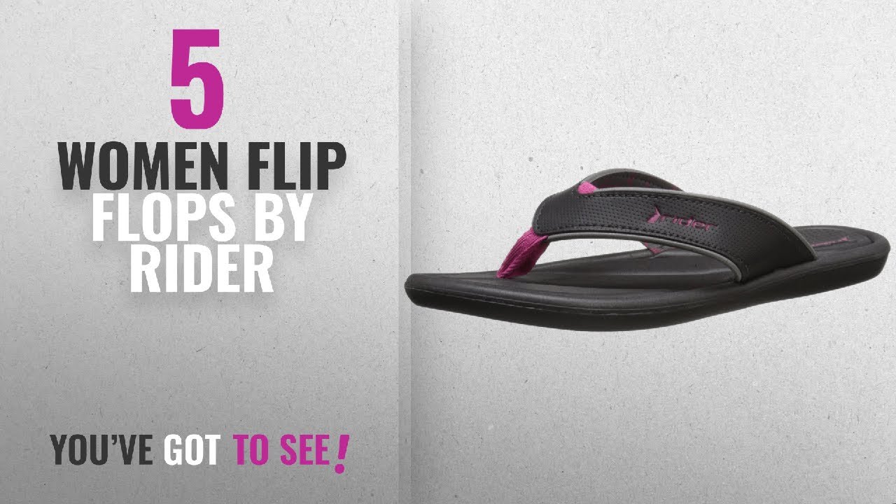 Top 5 Rider Women Flip Flops [2018]: Rider Women's Cloud III Flip Flop ...