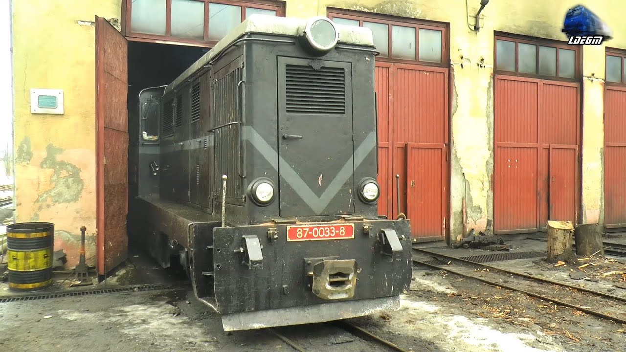 🚂 FAUR L45H 87-0033-8 CFF in Vișeu de Sus - 19 February 2022 - YouTube