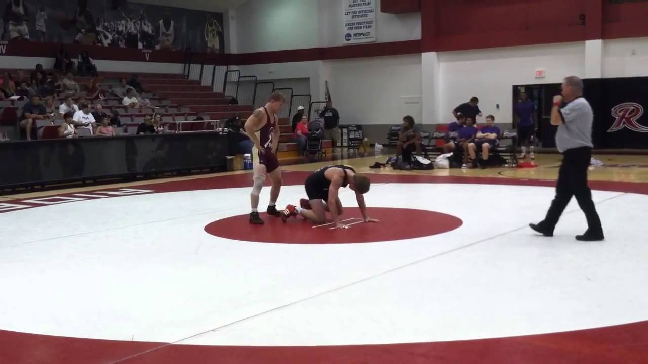 Ken Theobold (Rutgers) vs. Chad Walsh (Rider) - YouTube
