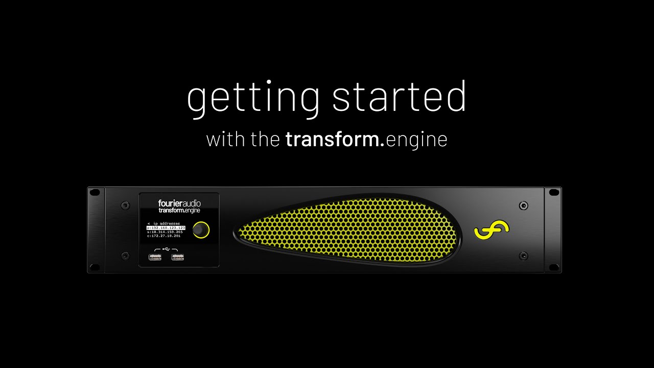 Getting Started | transform.engine - YouTube