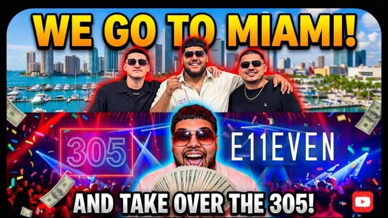 WE GO TO MIAMI AND TAKE OVER THE 305 (RAE SREMMURD AT CLUB E11LEVEN ...