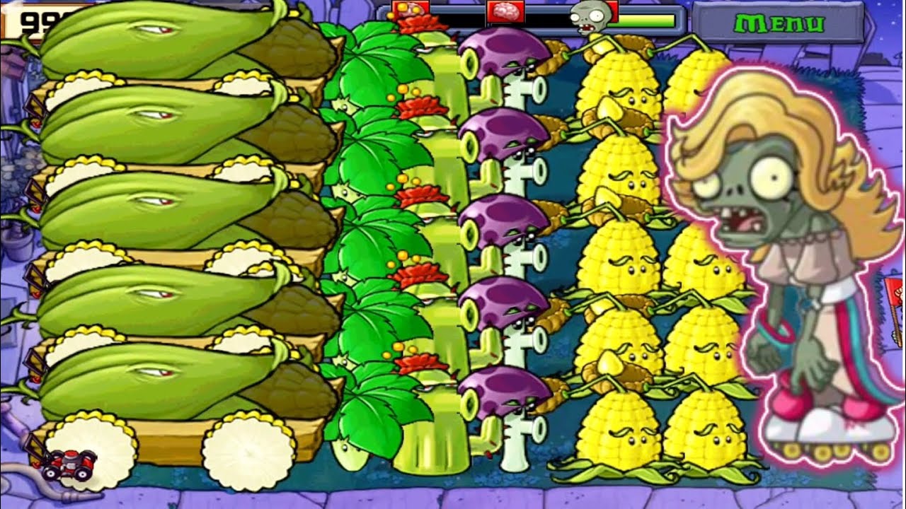 PLANT VS ZOMBIE | GIANT PLANTS GAMEPLAY PART #5 | GAMEPLAY FULL HD ...