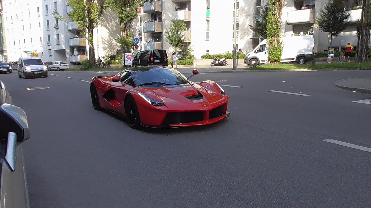 Ferrari Laferrari pure Sound | Accelerations + Start Ups + Revs ...
