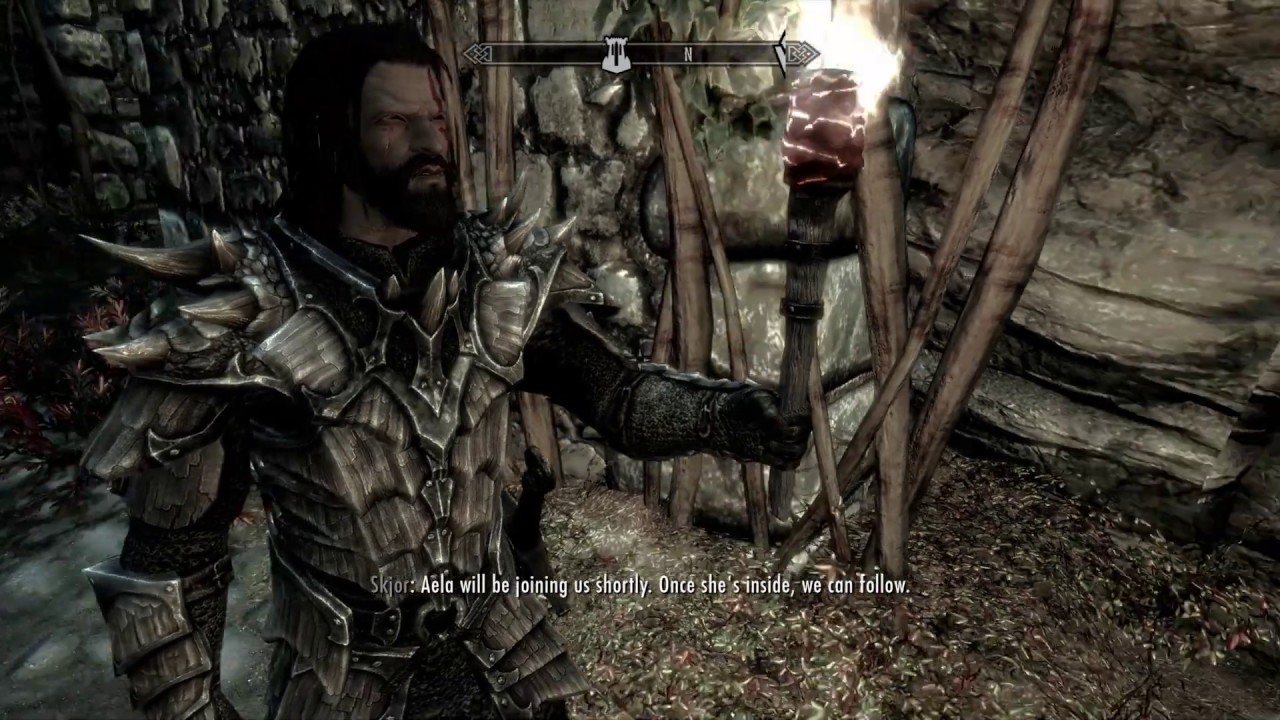 Skyrim Companions Quest 3 Silver Hand - YouTube