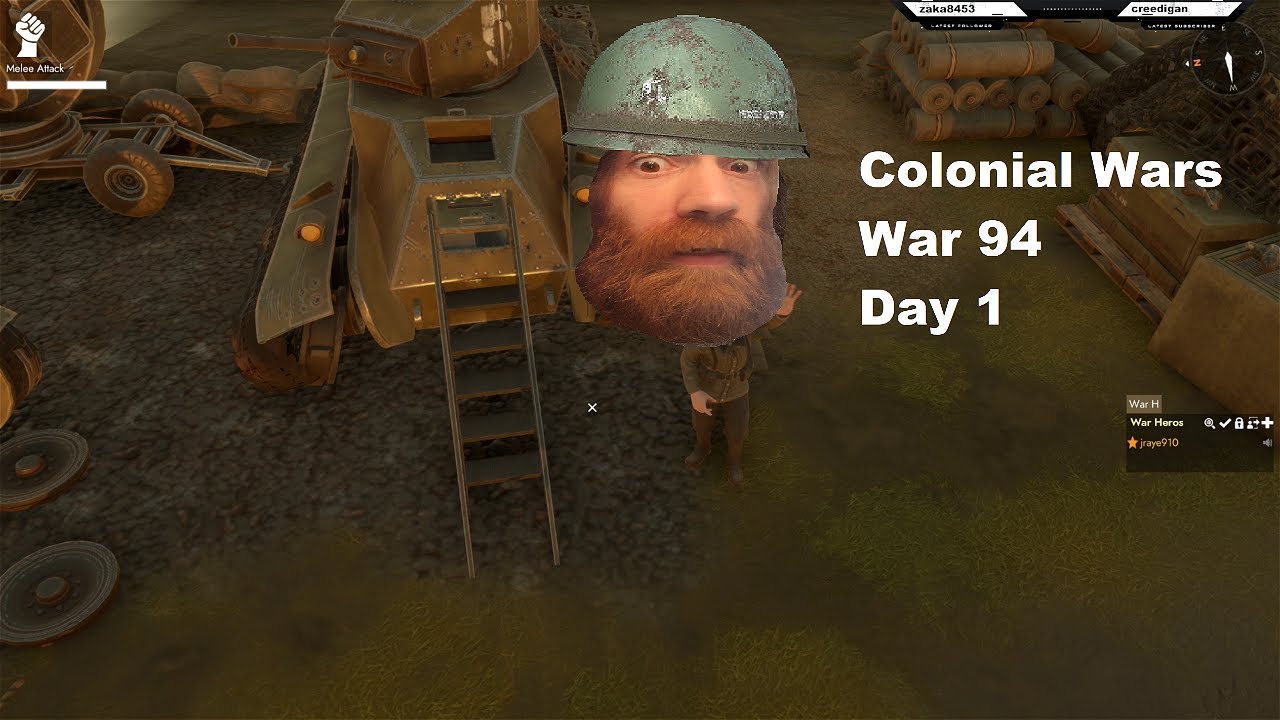 Foxhole War 94 | Day 1 | Colonial Frontline Fighting - YouTube