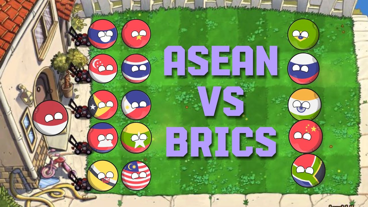 ASEAN Vs BRICS Countryballs - YouTube