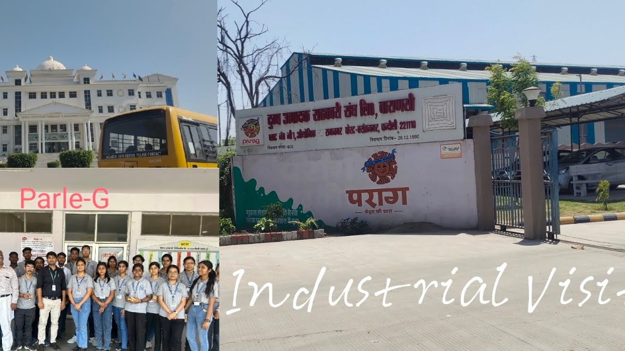 Industrial Visit | Parag dairy | Parle-G | Ashoka Institute of ...