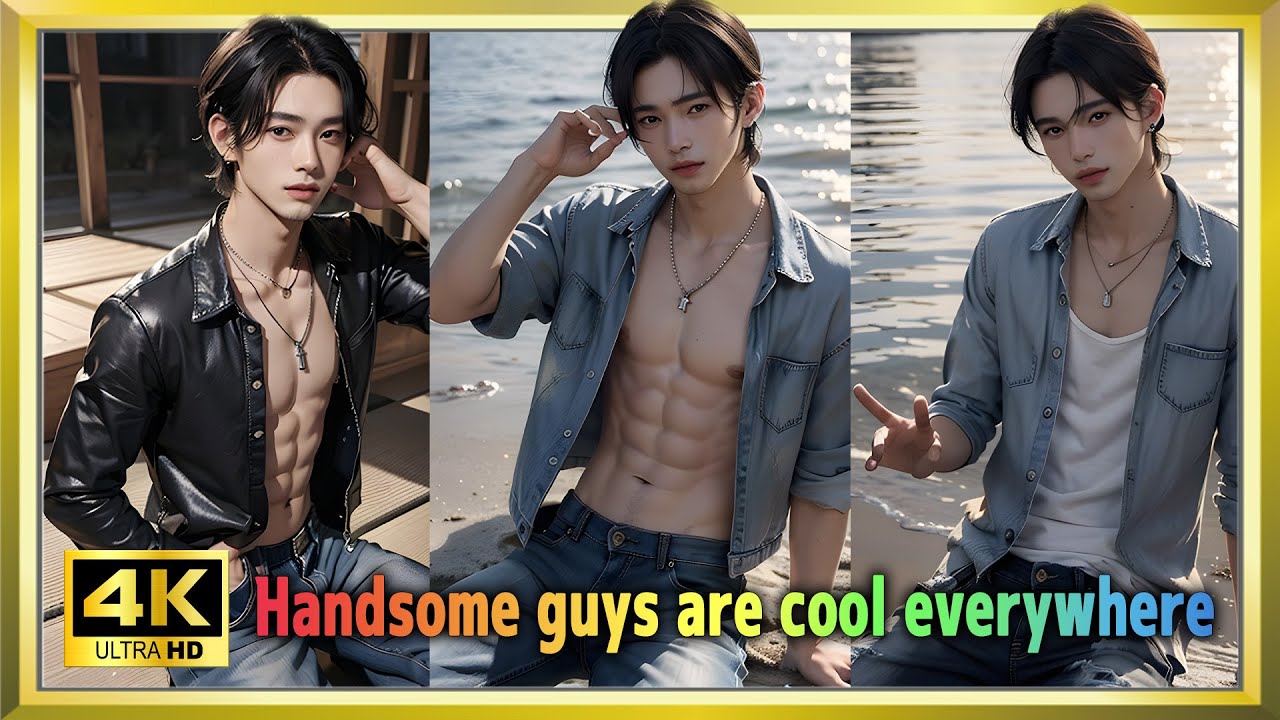 Handsome guys are cool everywhere/잘생긴 남자는 어딜가도 멋있어/Los chicos guapos ...