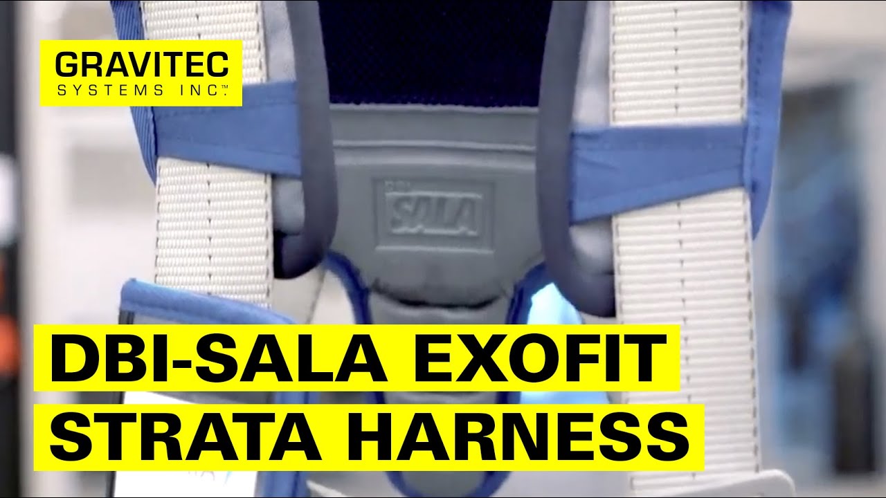 DBI-SALA ExoFit STRATA™ Construction Style Positioning Harness - YouTube
