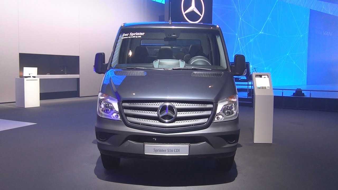 Mercedes-Benz Sprinter 516 CDI Double Cab Tipper Van (2017) Exterior ...