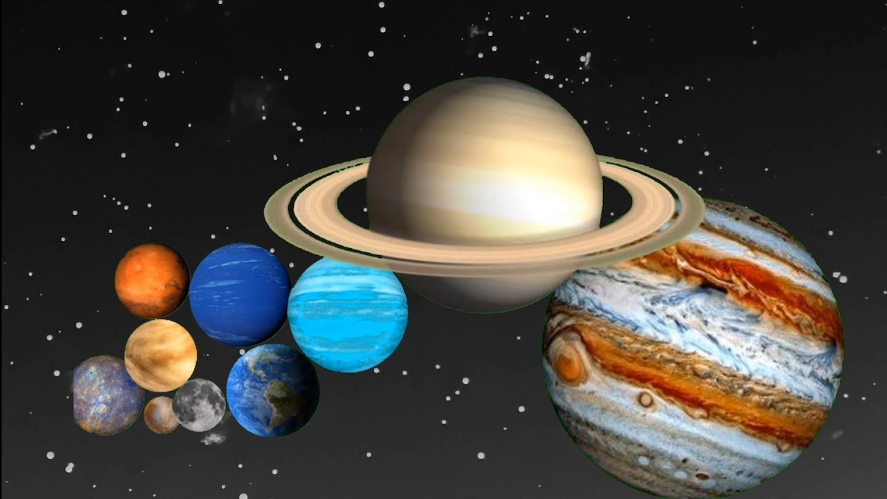Orbs celestial bodies Size Comparison 2025🌎 - YouTube