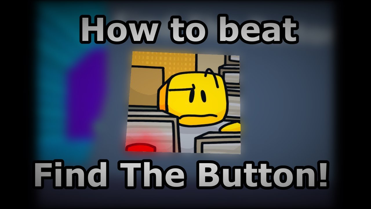 How to beat Find The Button on Cube Runners. - YouTube