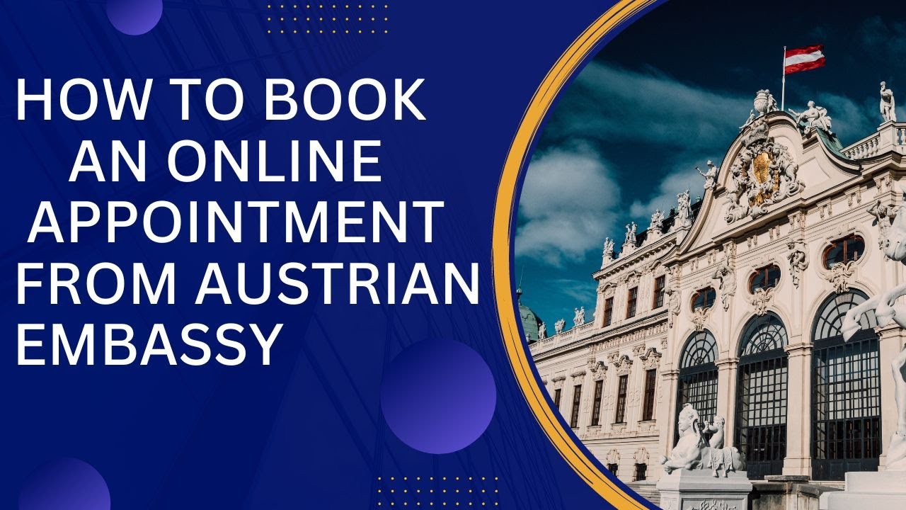 Online appointment booking process from Austrian Embassy - YouTube