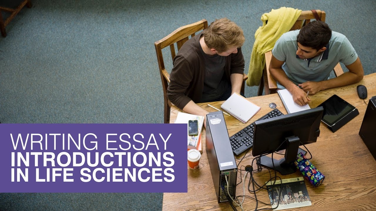 Writing Essay Introductions In Life Sciences YouTube writing-essay-introductions-in-life-sciences-youtube