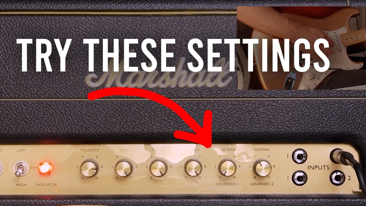 Try these settings on your Marshall SV20h 🤌 - YouTube