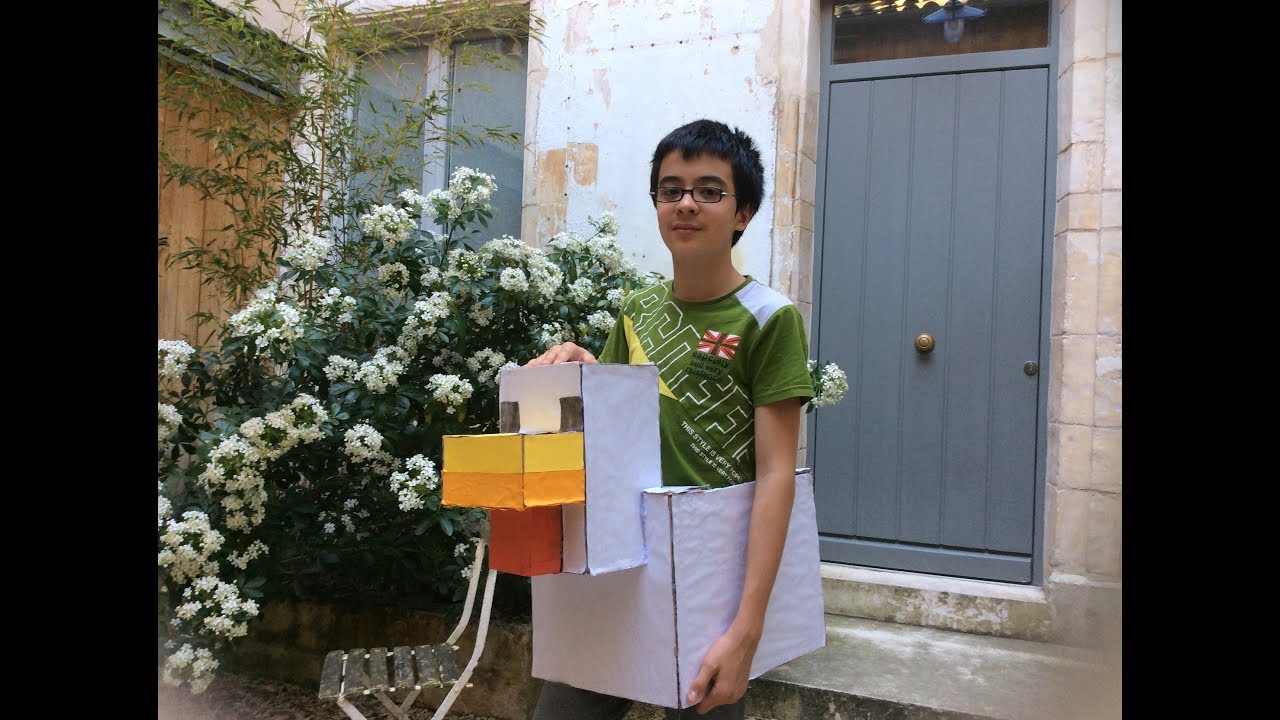 Minecon Cosplay Contest - Costume Making - Ep. 2 : Cubic Body - YouTube