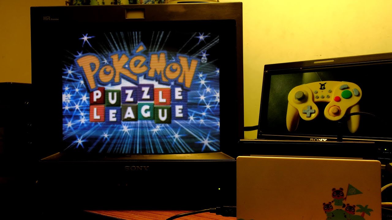 Gaming on CRT | Switch 240p RGBS | Pokémon Puzzle League [N64] | Sony ...
