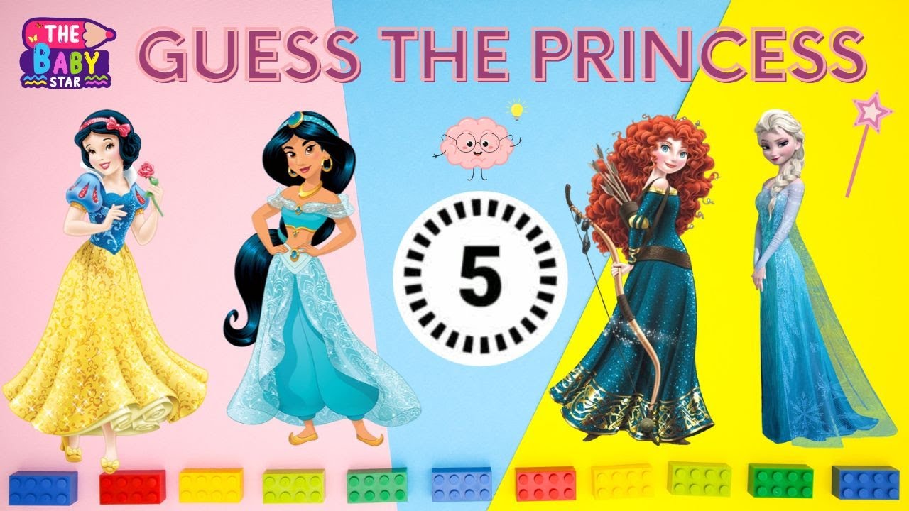Guess The Princess - Quiz Princess - Guess The Cartoon - Kids Activity ...