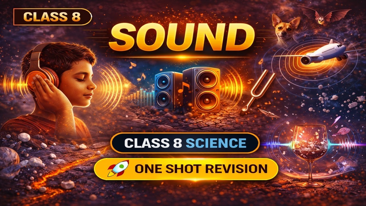 CBSE Class 8 || Science || Sound || Animation || in English ...
