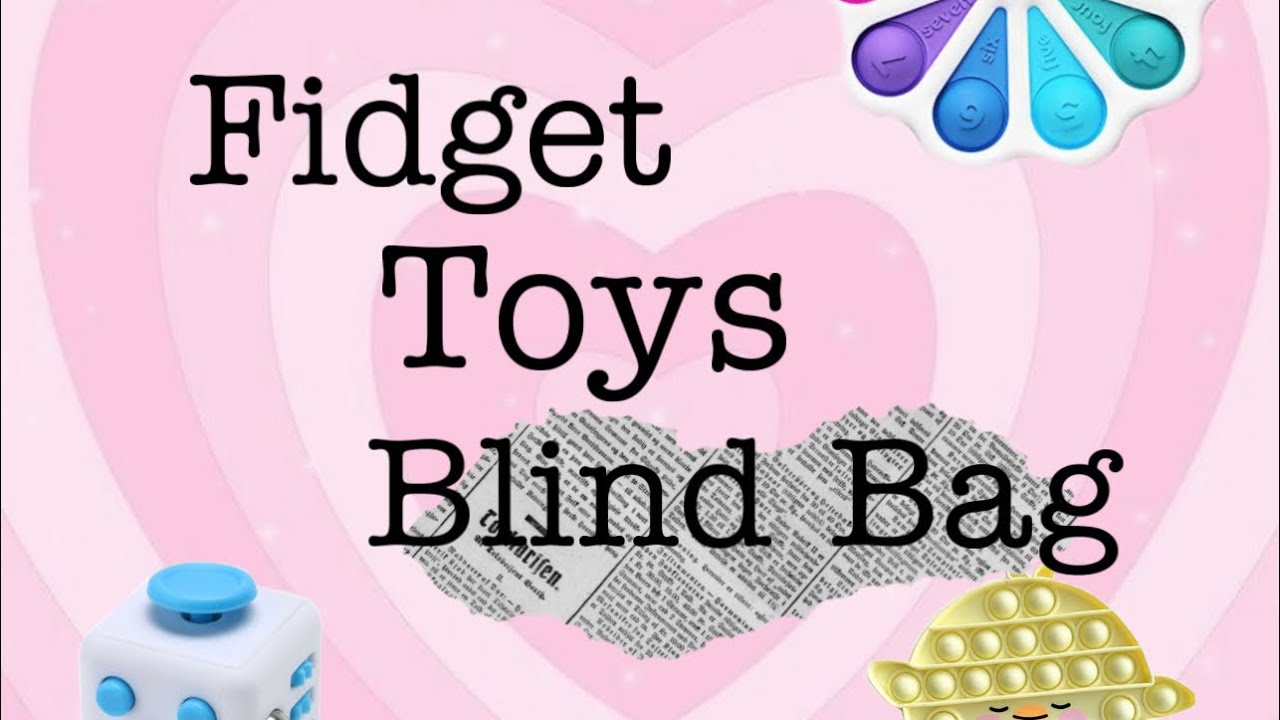 Opening DIY Fidget Blind Bag | BluixxBery - YouTube
