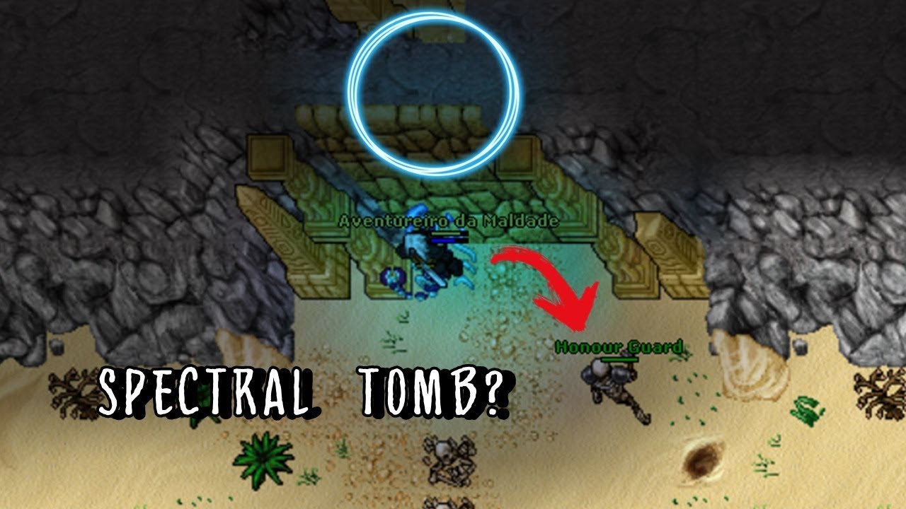 Tibia: "Tomb" Secreta em Ankrahmun - YouTube