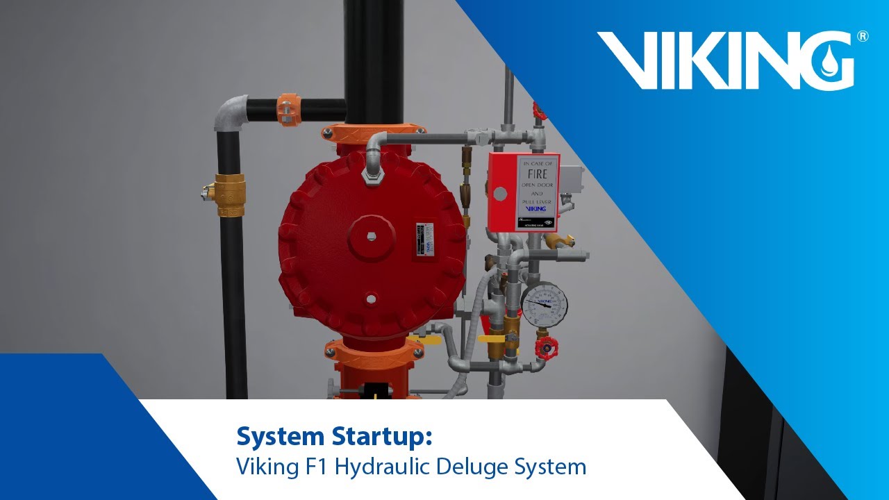 System Startup: Viking F1 Hydraulic Deluge System - YouTube