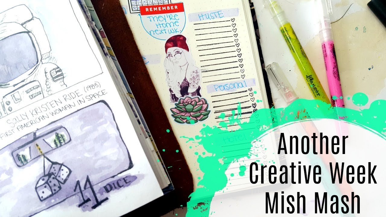 Journal with Me: Creative Week 55: Journaling, Sketching & Quick Chat ...