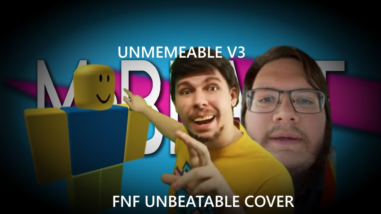 FNF Unmemeable [2021] V3 (FNF UNBEATABLE COVER) - YouTube