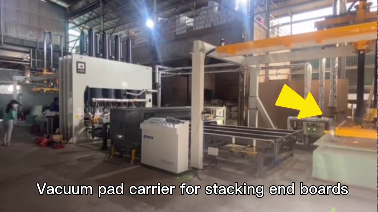 ZD-A short cycle press machine for melamine paper laminated board by ...