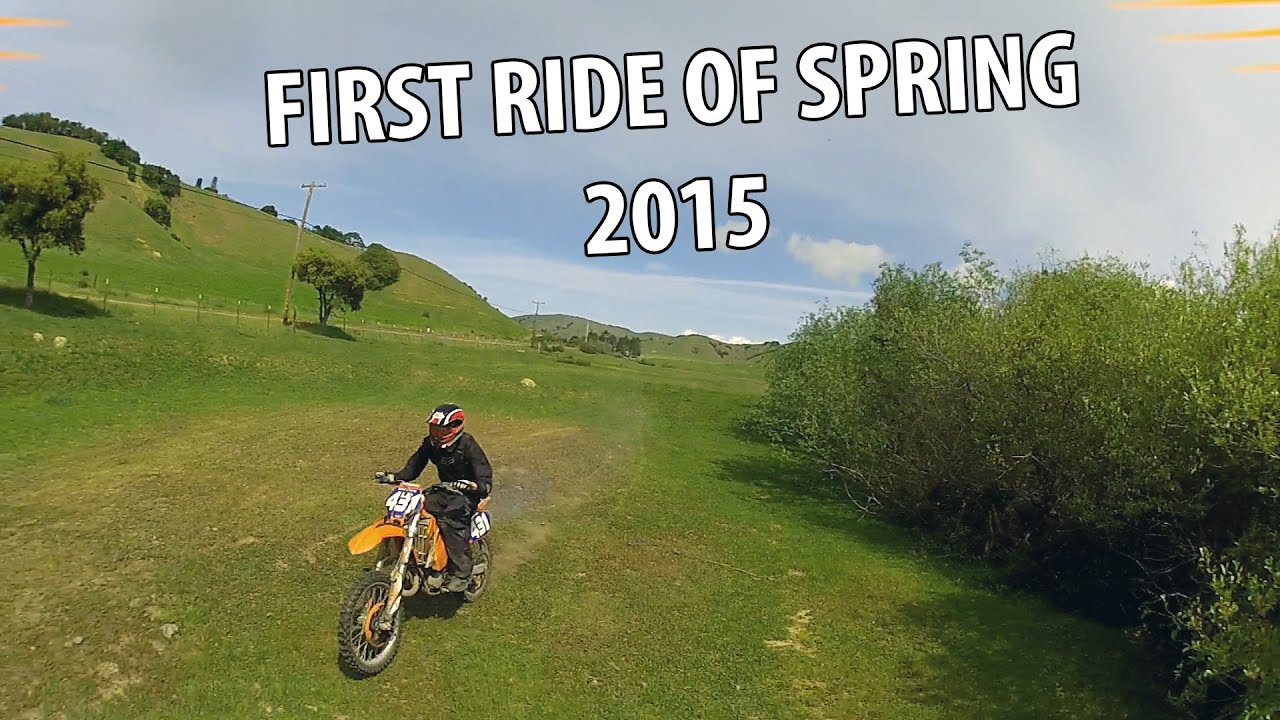 First Spring Ride of 2015 - YouTube