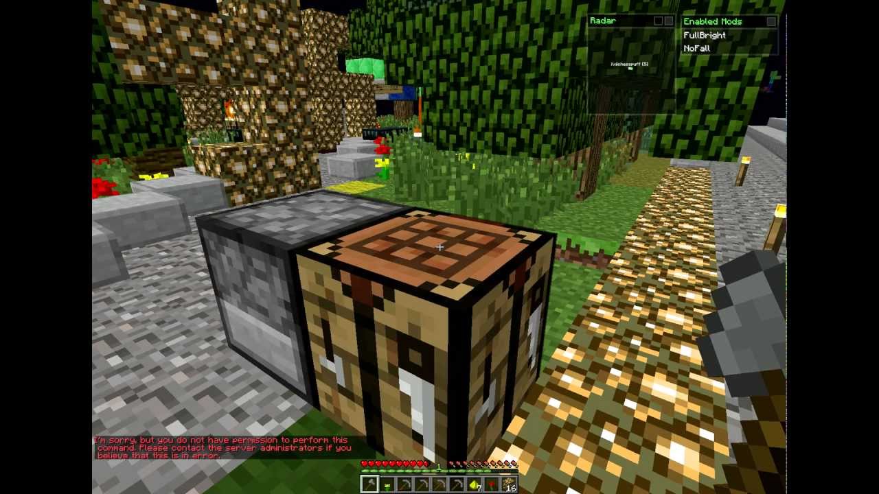 Griefing a Unprotected Server [Part 2] - YouTube