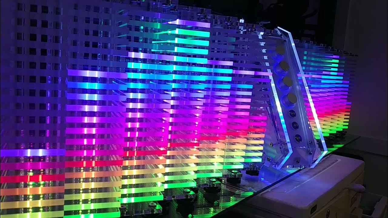 LED MUSIC IC msgeq7 (7 Band Spectrum Analyzer) - YouTube
