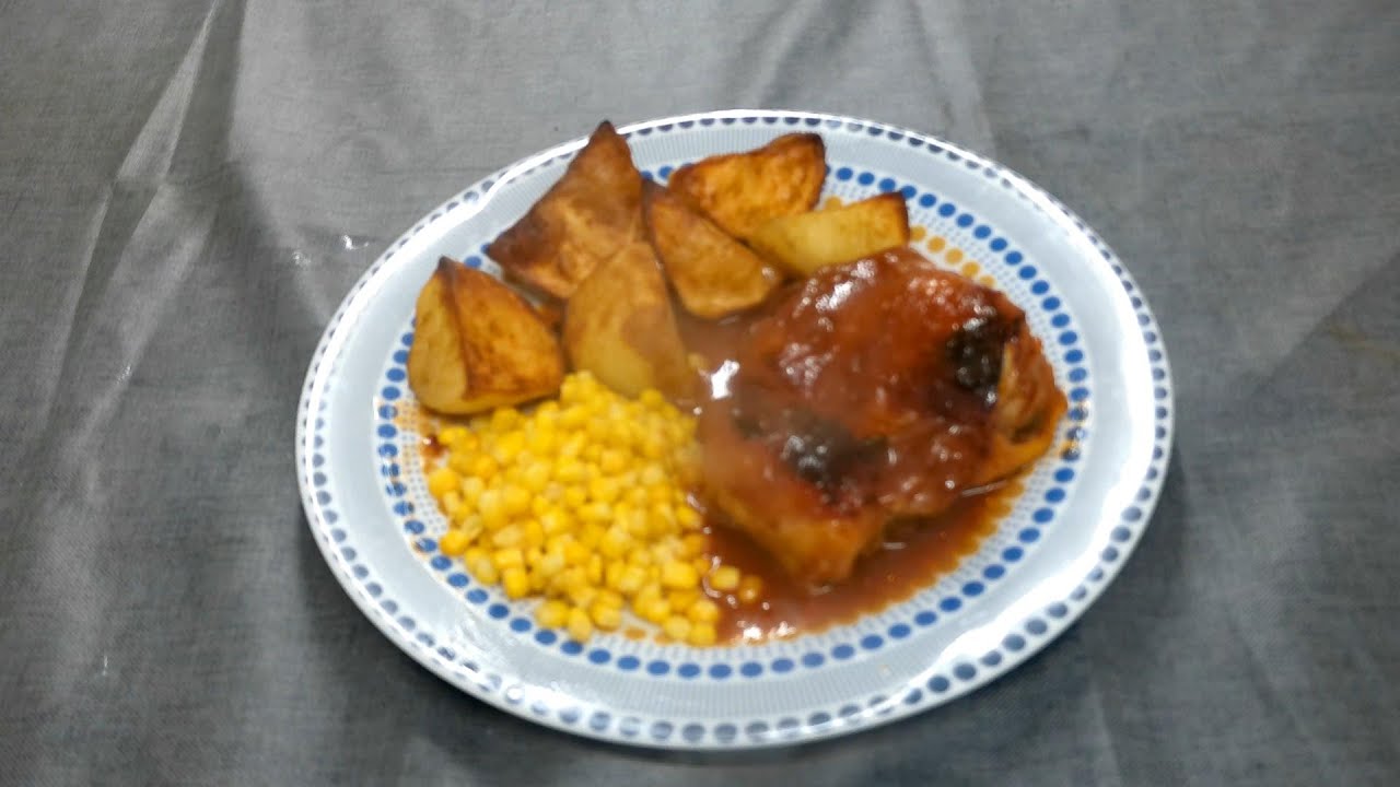 Oven Baked BBQ Chicken. Cooking with Cameron. - YouTube