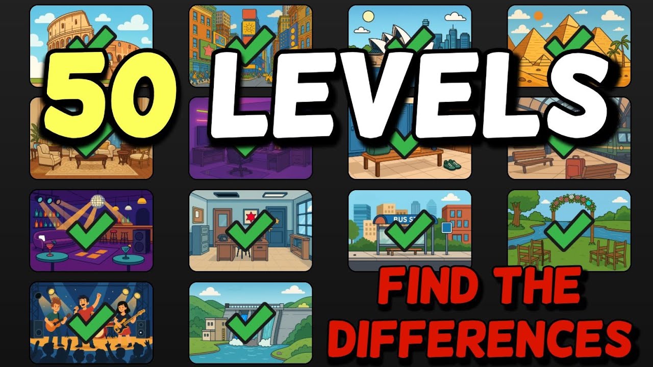Roblox FIND THE DIFFERENCES [ ALL 50 LEVELS ] - YouTube
