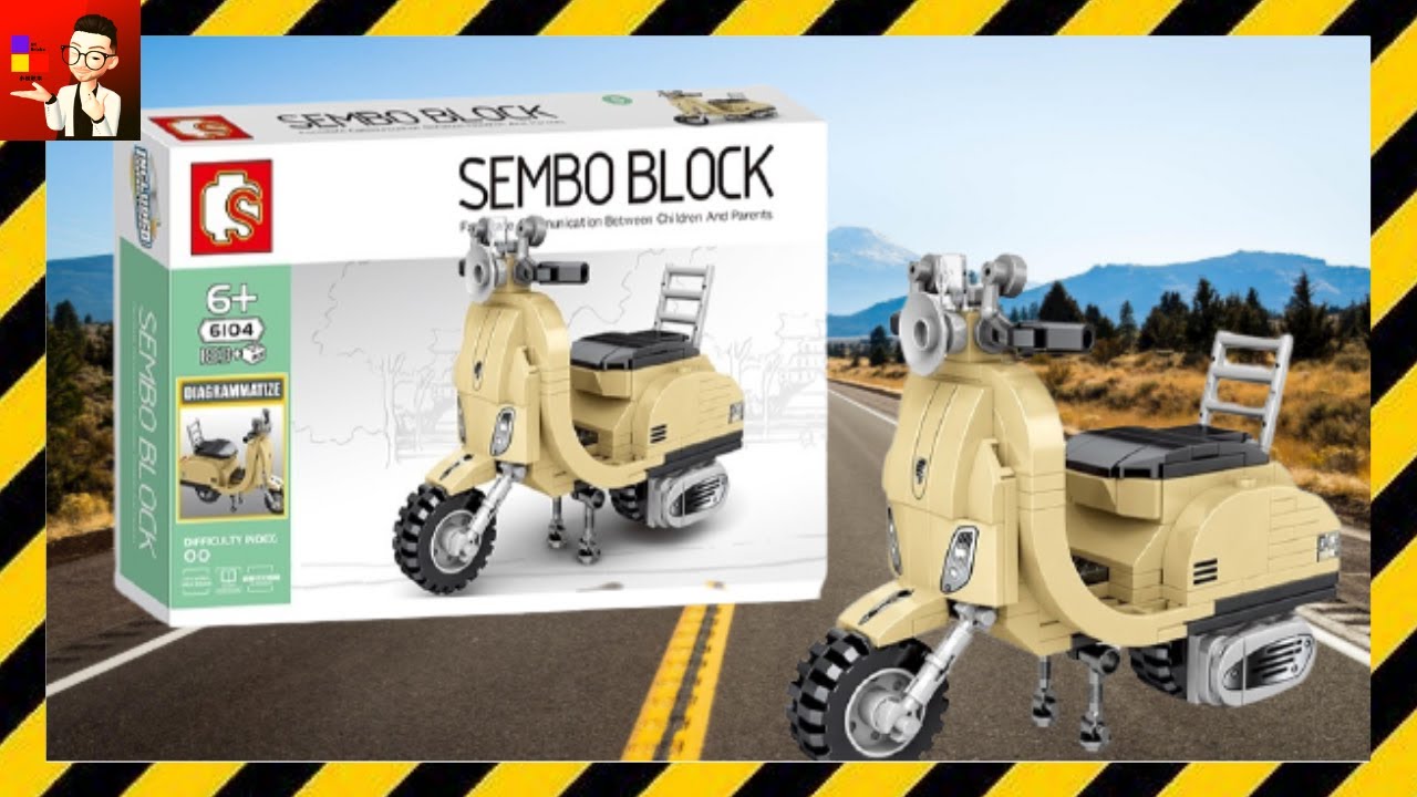 Lego Sembo Block 乐高 | 开箱 6104 Thailand Vehicle | Unofficial Lego 2021 ...