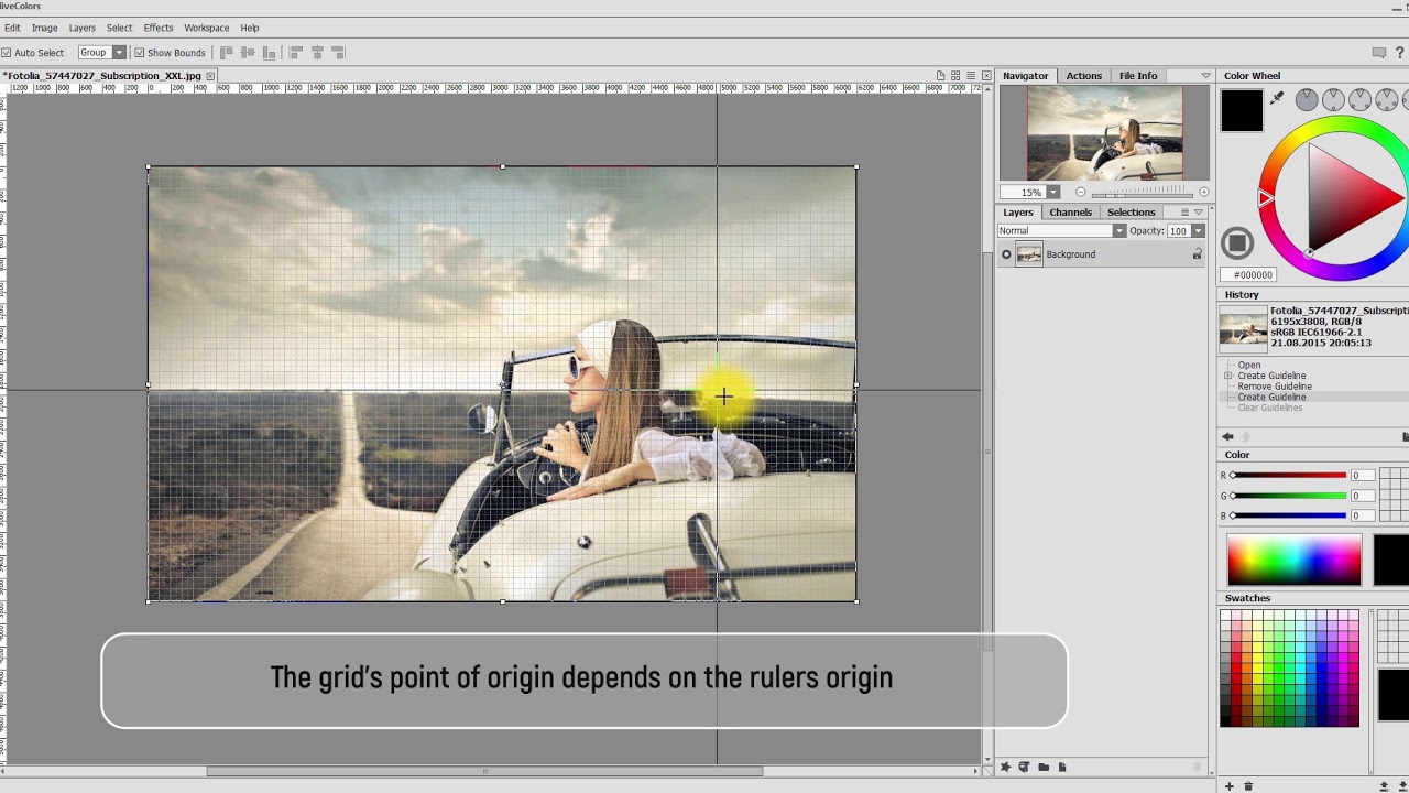 AliveColors: Alignment Options - YouTube
