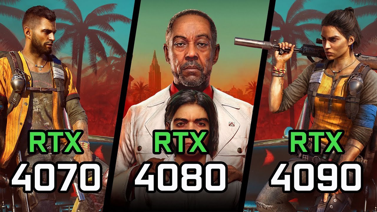 Nvidia RTX 4070 vs RTX 4080 vs RTX 4090 Comparison in 10 Games - YouTube